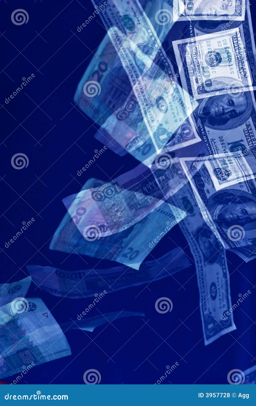 Money stock photo. Image of cash, banking, business, falling - 3957728