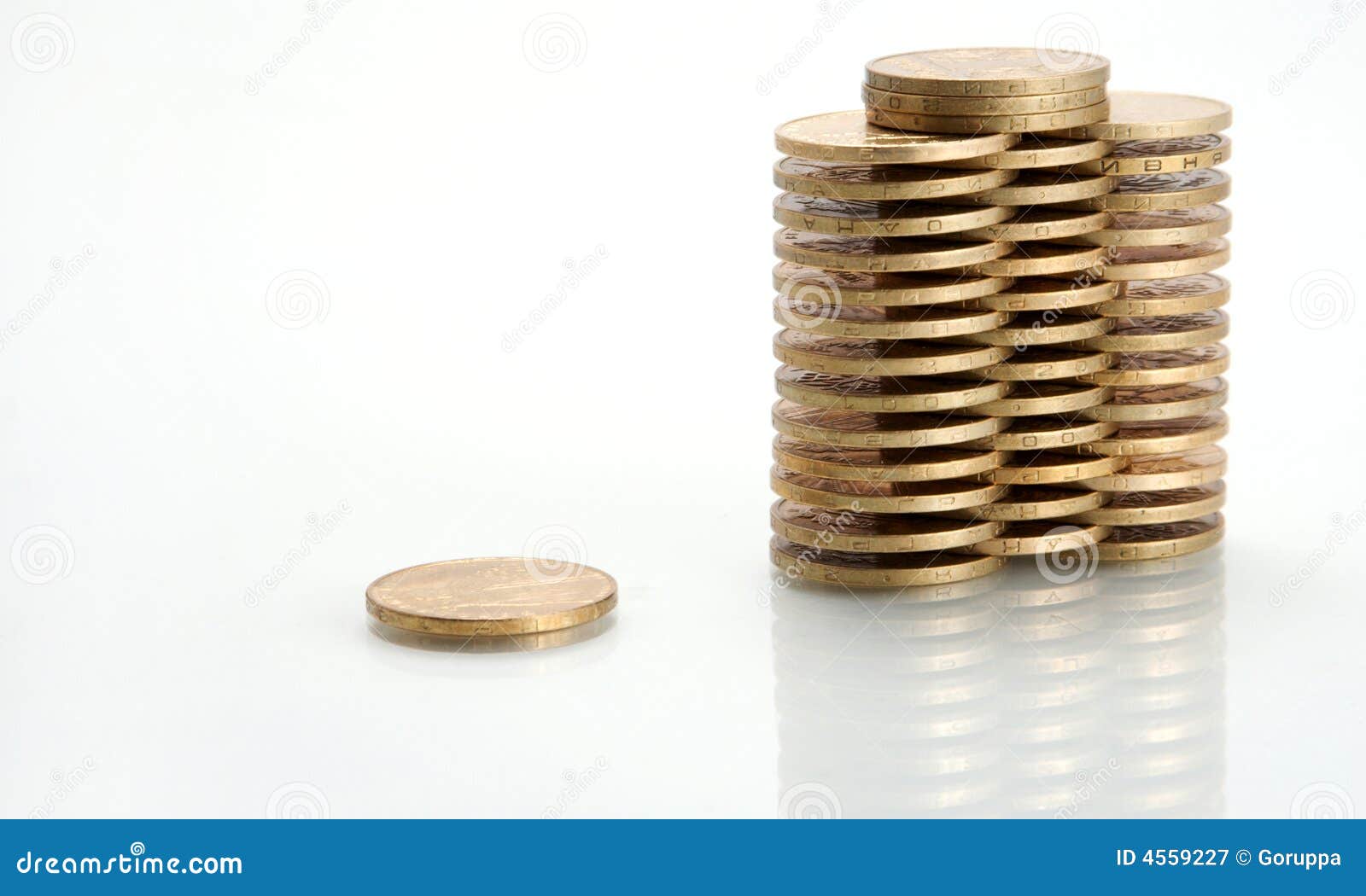 Money stock image. Image of coins, coin, earnings, financial - 4559227