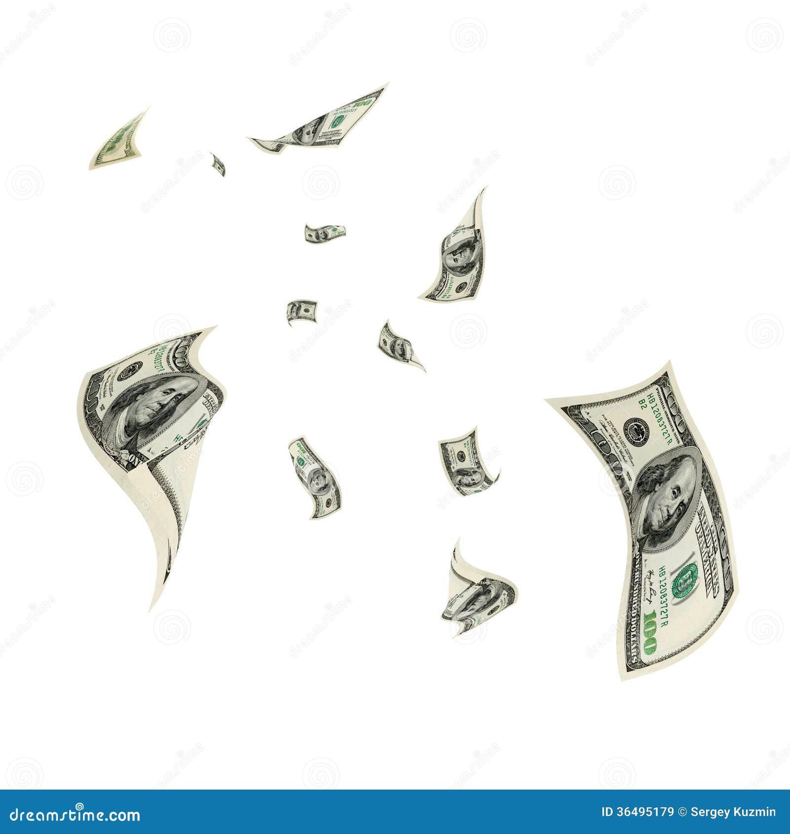 Money in the air. stock image. Image of corruption, perspective - 36495179