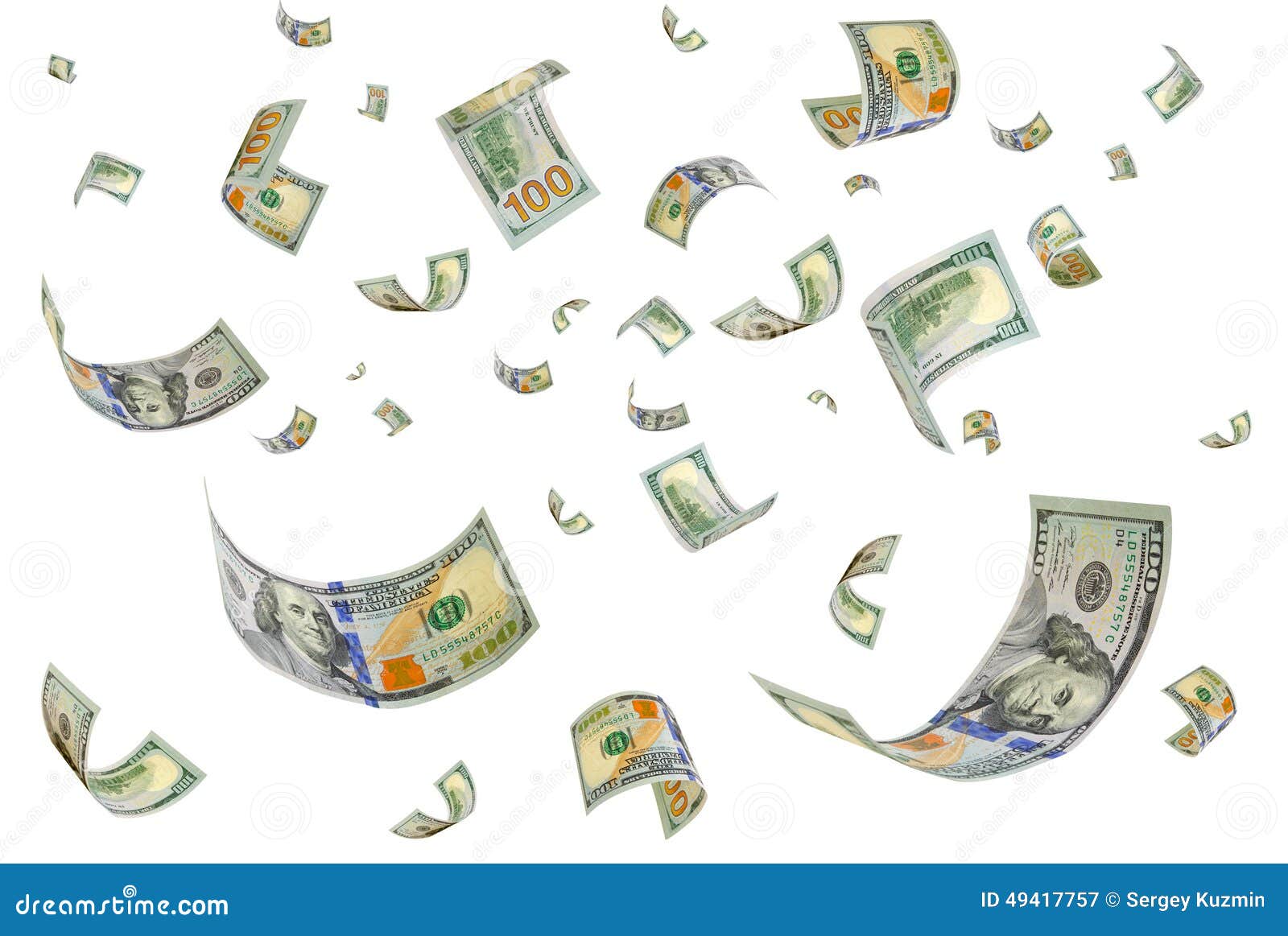 Money in the air. stock image. Image of dividends, costs - 49417757