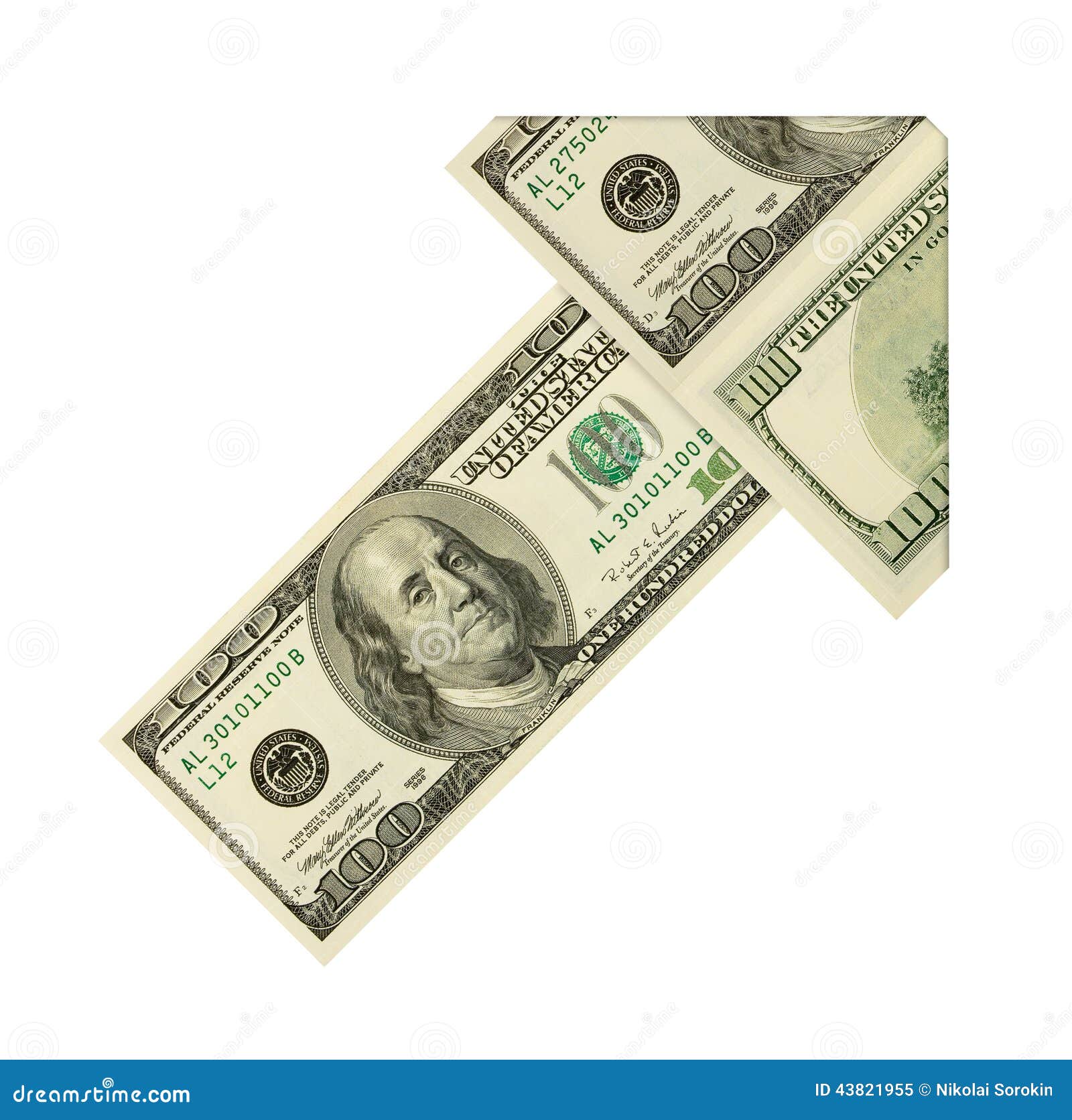 Money arrow stock image. Image of graph, paper, background - 43821955