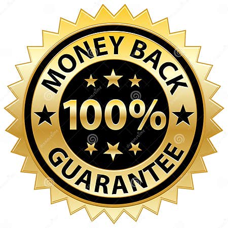 Money Back Guarantee stock vector. Illustration of assurance - 15048772