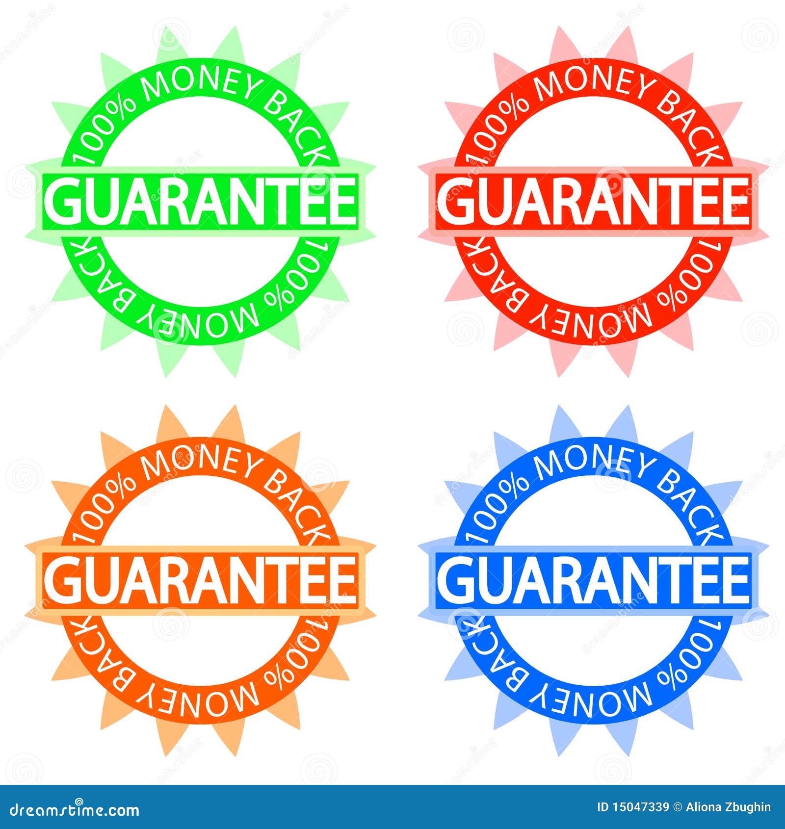 Money back guarantee badge stock vector. Illustration of element - 15047339