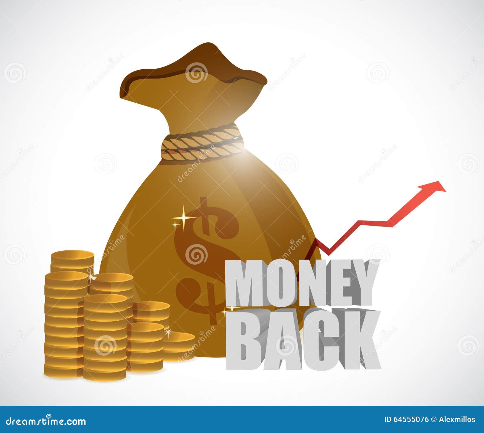 Money back and money back stock illustration. Illustration of economy ...