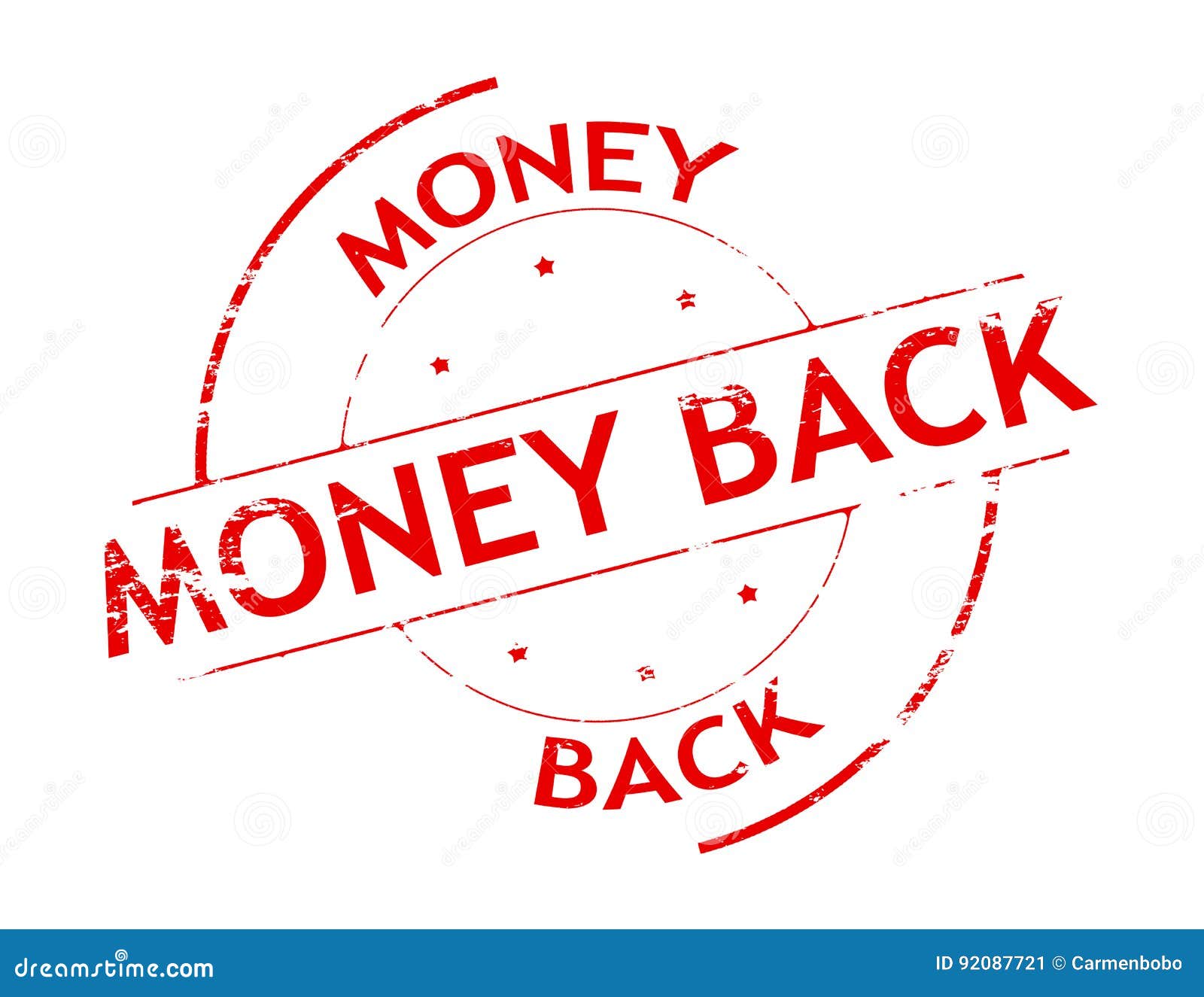 Money back stock image. Image of concept, purse, stars - 92087721