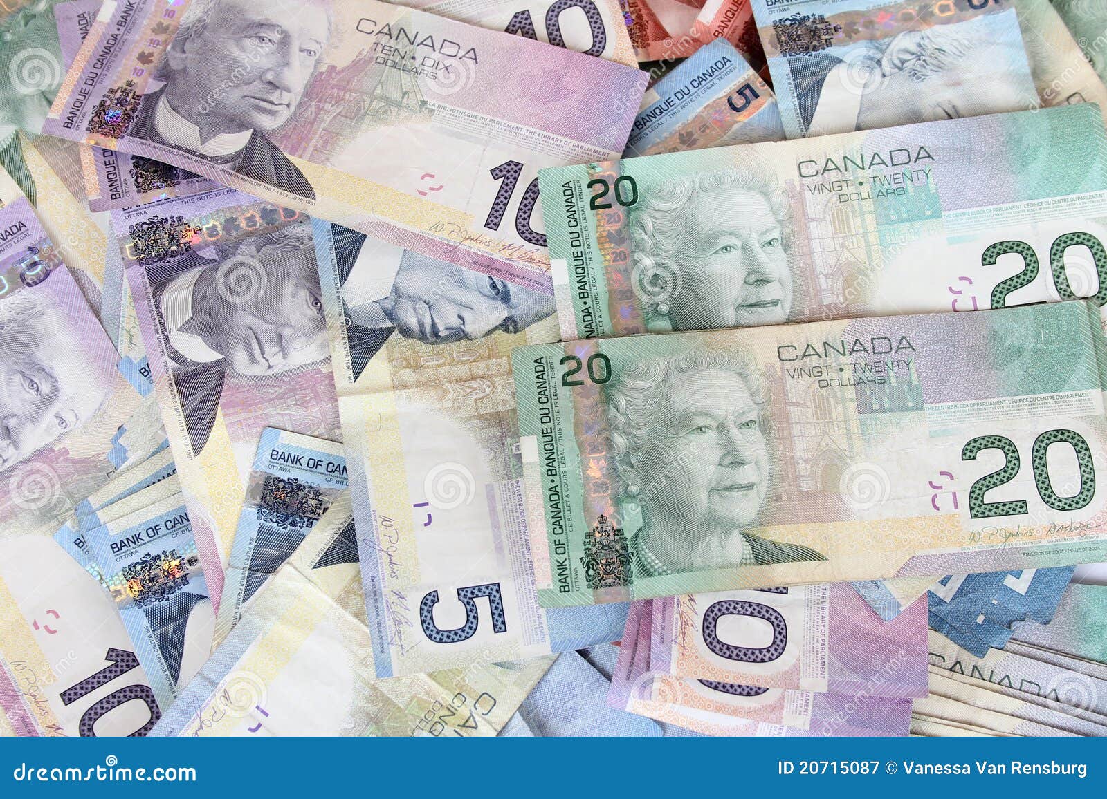 Canadian Folded Money Stock Photos - Free & Royalty-Free Stock Photos ...