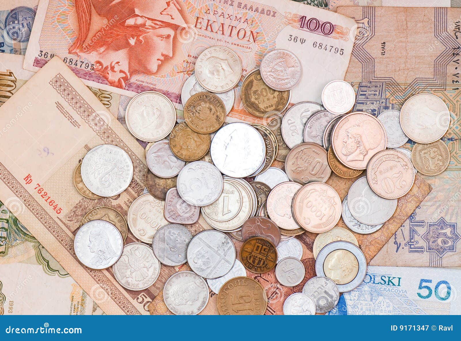 Money background stock image. Image of drachma, mixture - 9171347