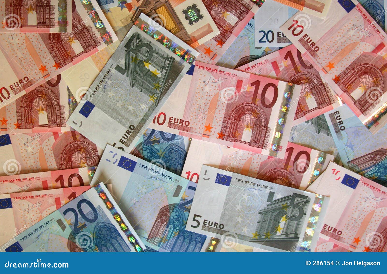 Money background (Euro) stock photo. Image of business - 286154