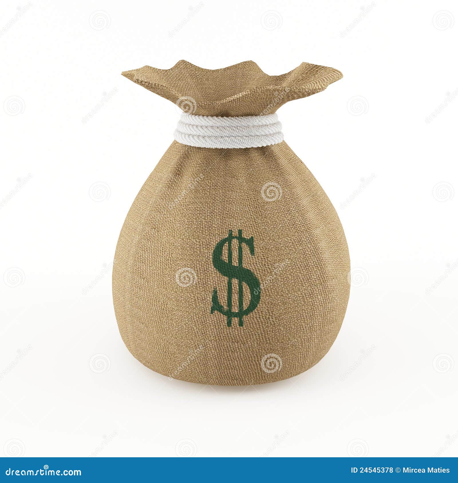 Money bag stock photo. Image of money, income, economics - 24545378