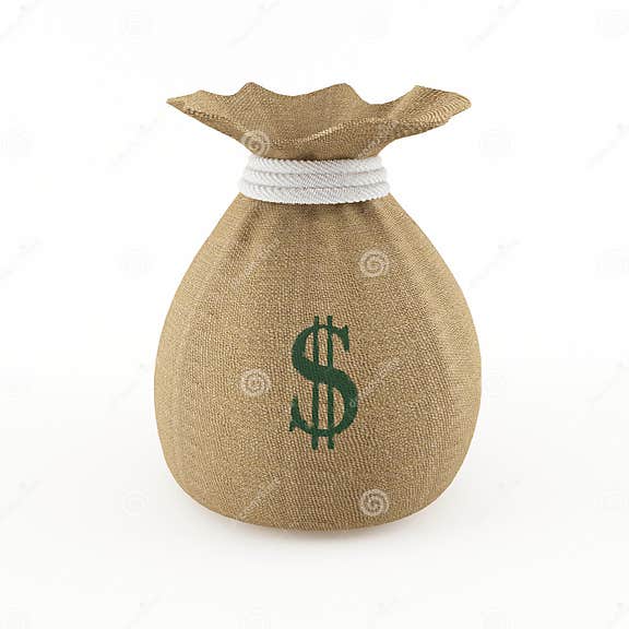 Money bag stock photo. Image of money, income, economics - 24545378