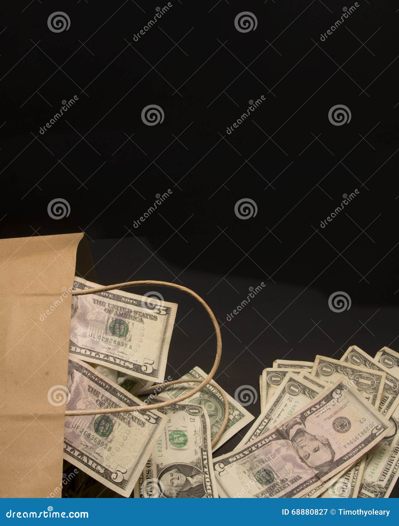 Money Bag stock image. Image of prosperity, financial - 68880827