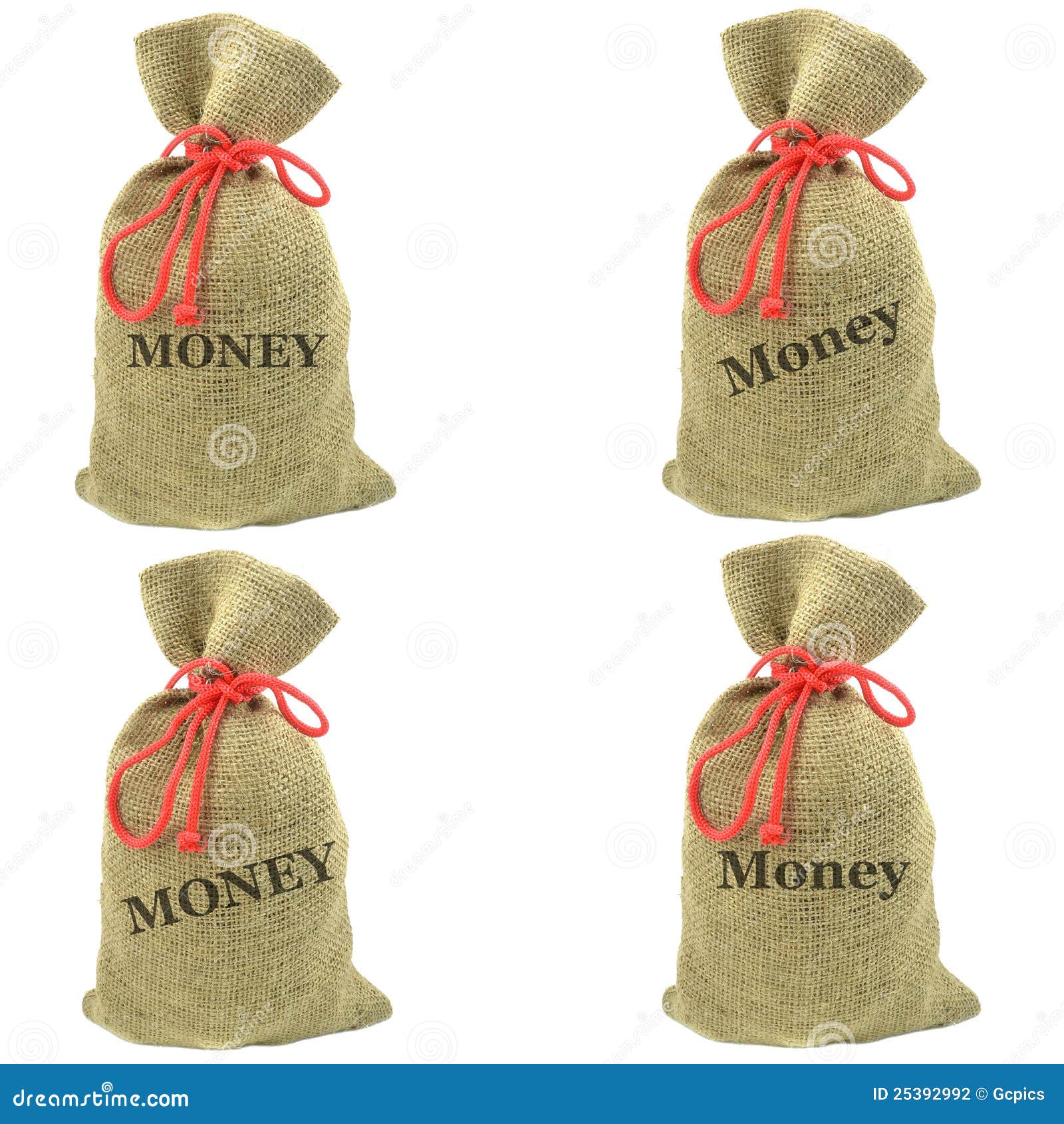 Money bags stock photo. Image of savings, rich, finance - 25392992