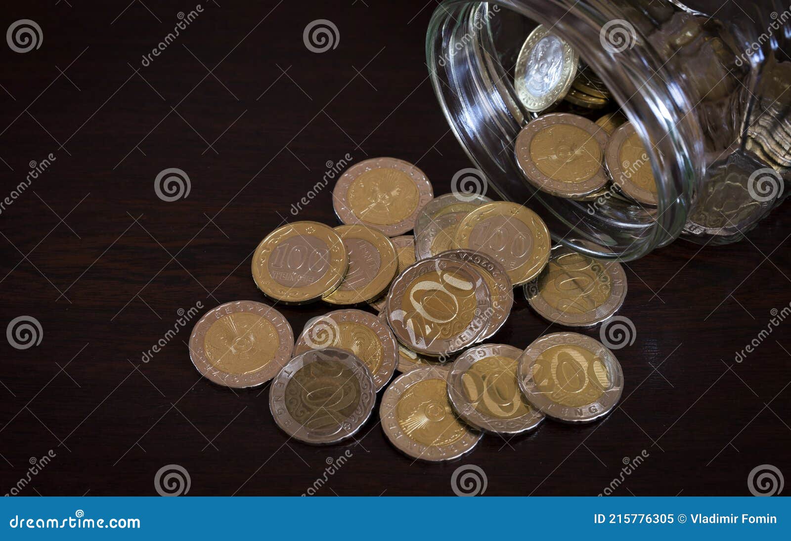 Money in the bank. stock image. Image of bank, money - 215776305