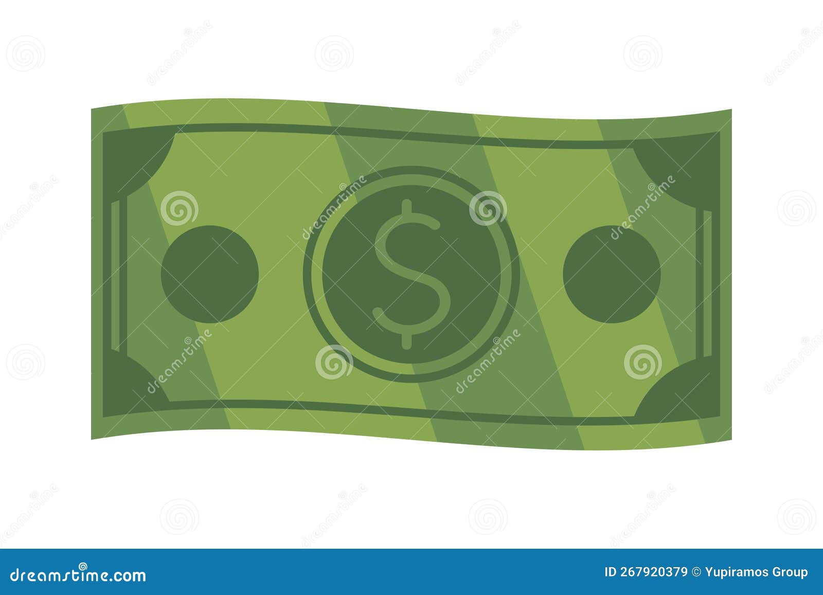 Money banknote icon stock vector. Illustration of economy - 267920379