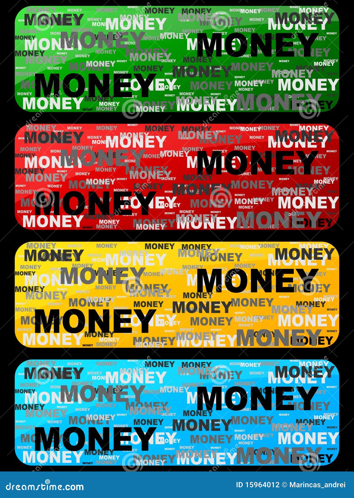 Money banner stock vector. Illustration of concept, vector - 15964012