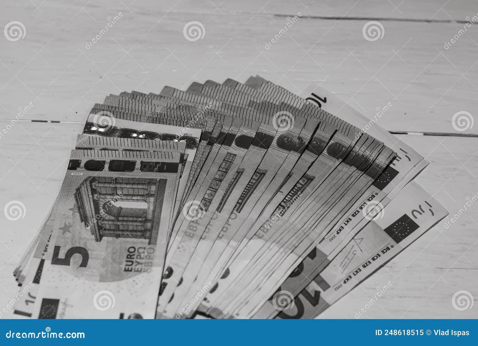 Money Black and White. Detail of Money Stock Image - Image of bank ...