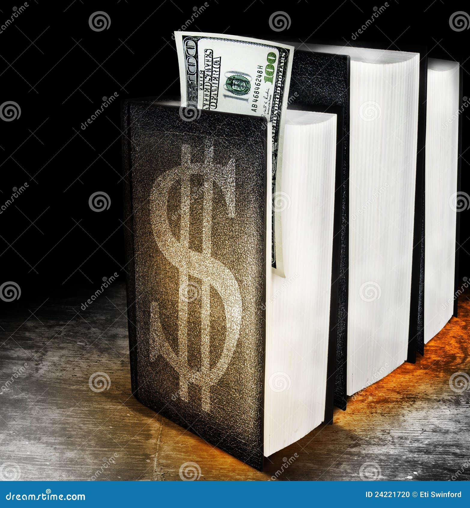 Money books stock photo. Image of dollar, finance, concept - 24221720