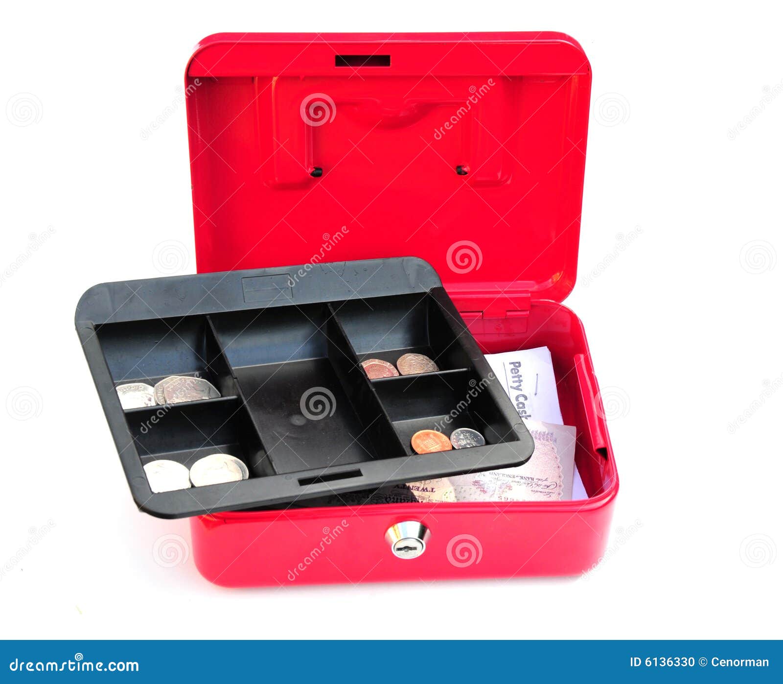 Money box stock photo. Image of receipt, lock, money, safe - 6136330