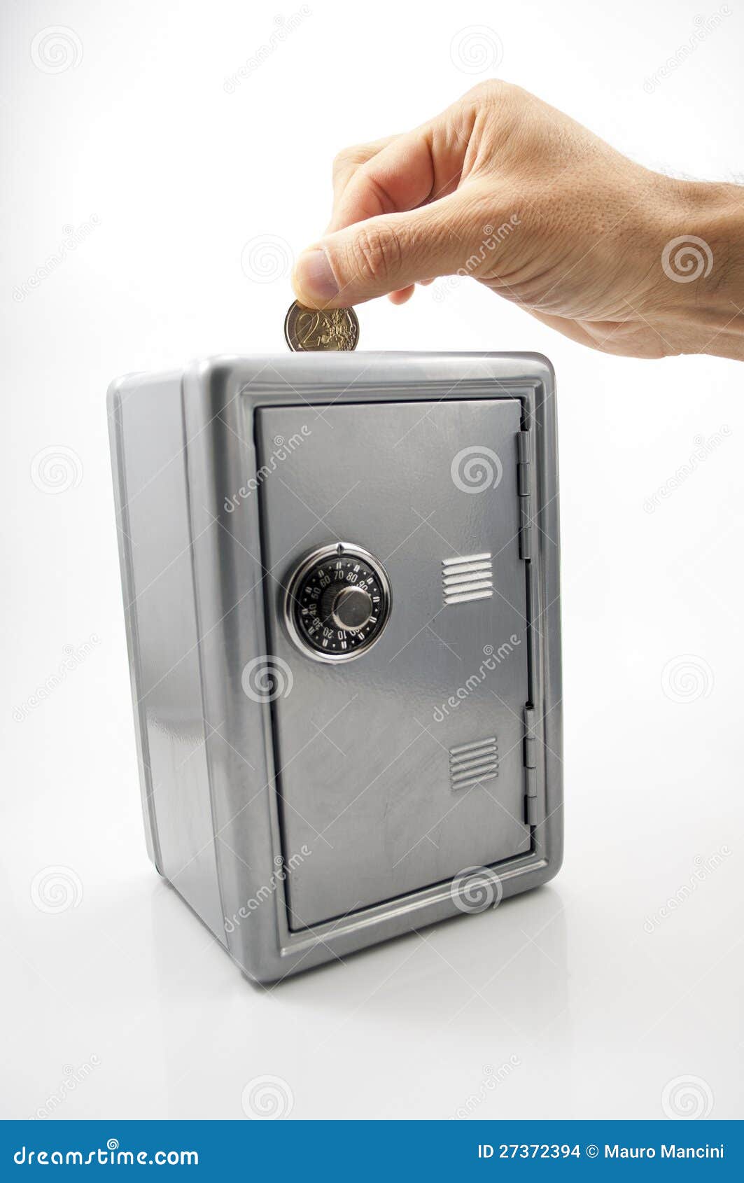 Money box with coin stock photo. Image of cash, money - 27372394