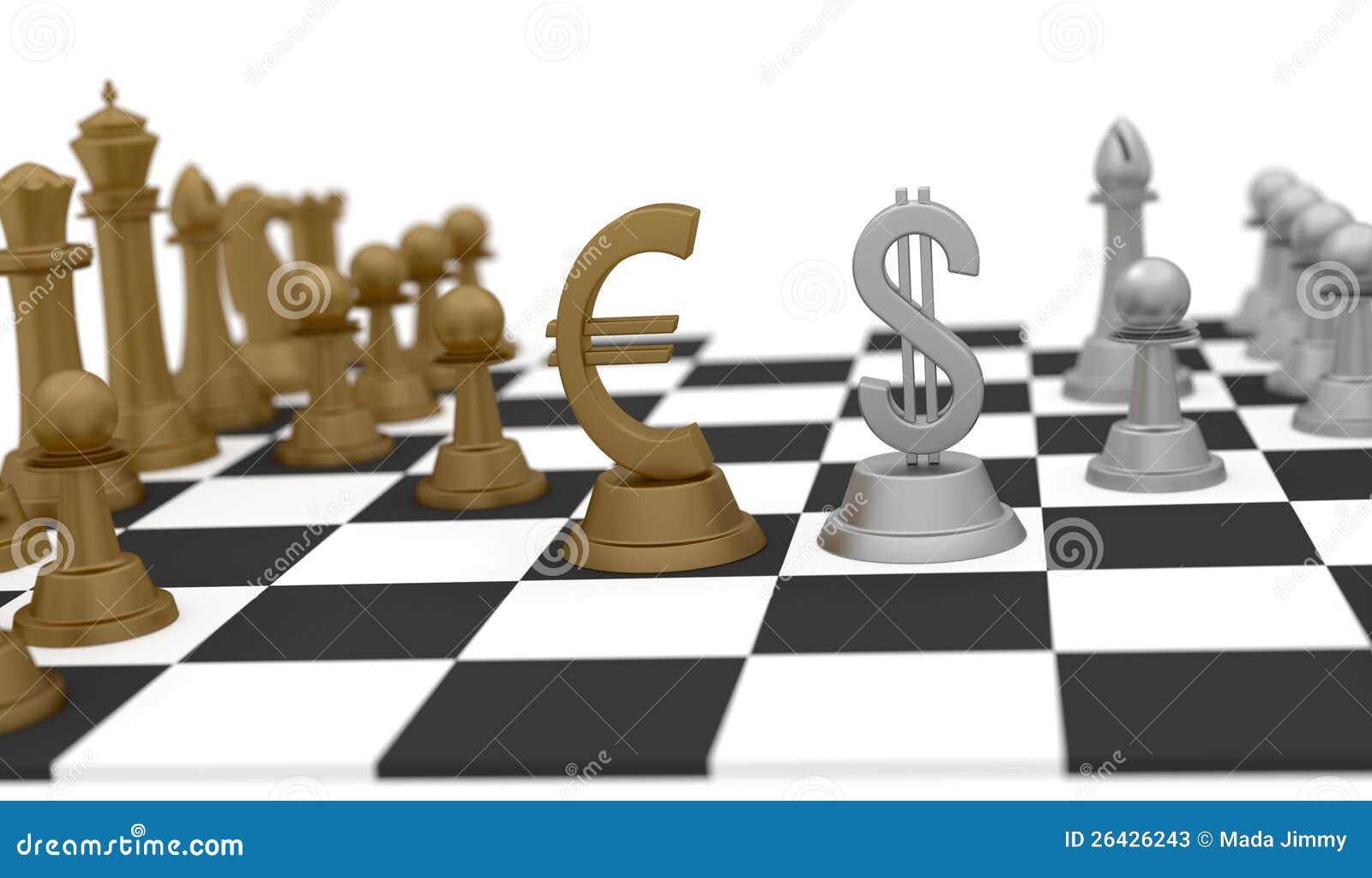 Money Business and Strategy Stock Illustration - Illustration of ...