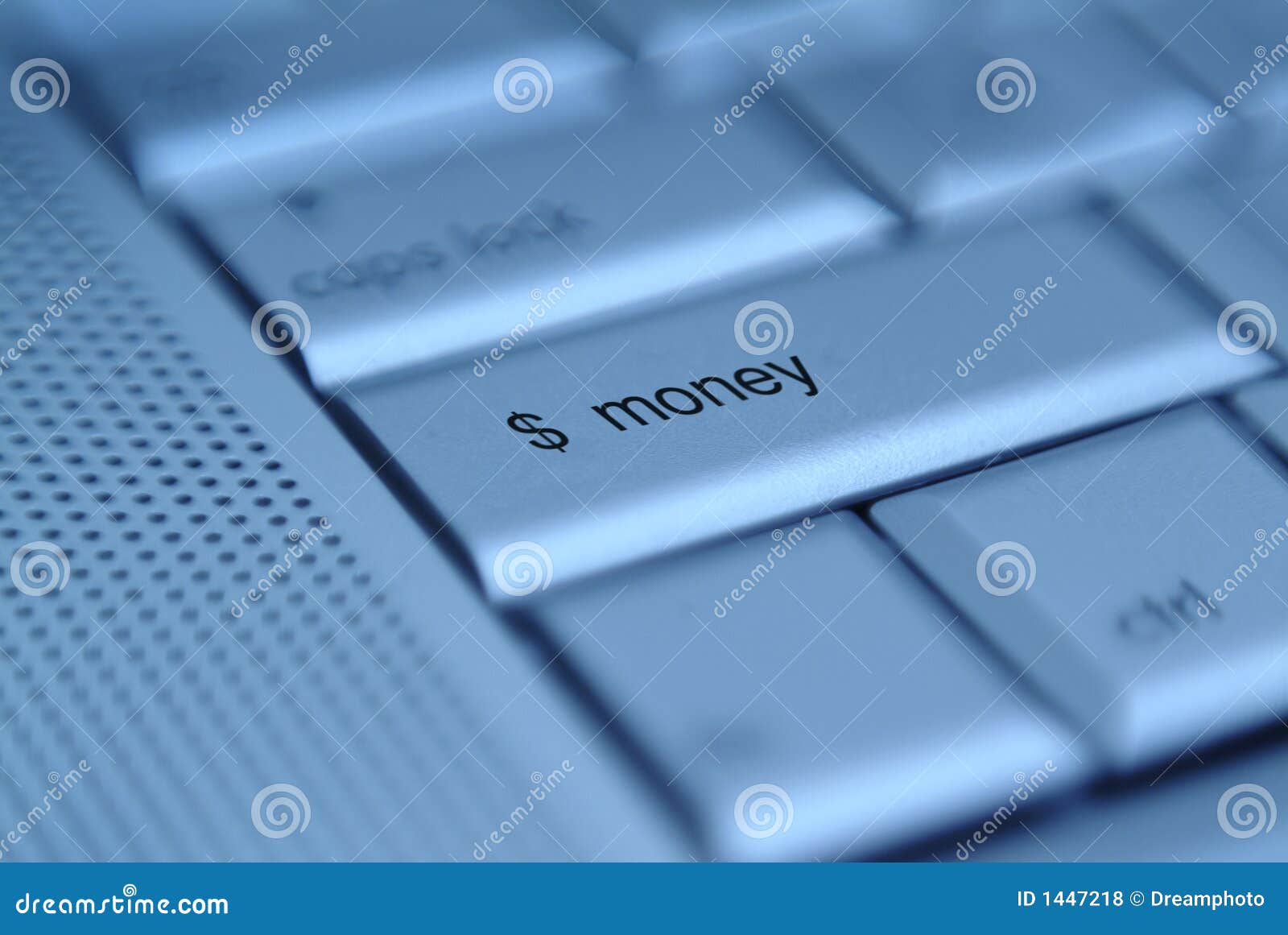 Money Button stock photo. Image of details, desktop, silver - 1447218