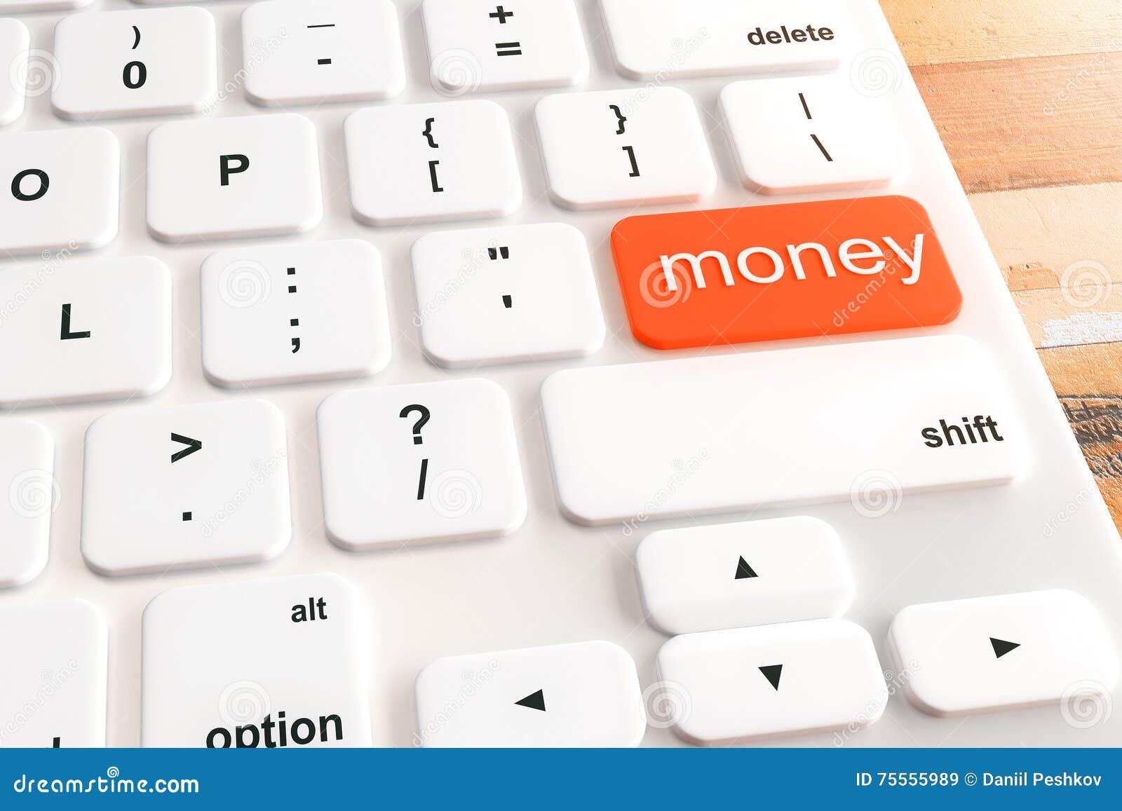 Money button stock illustration. Illustration of idea - 75555989