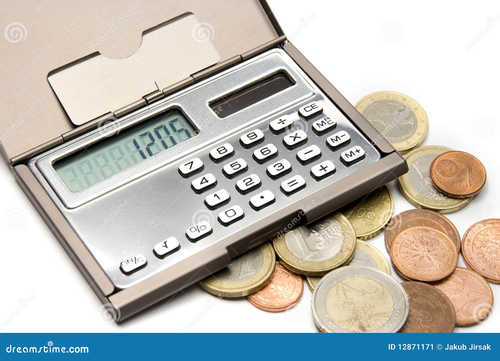 Money calculating concept stock image. Image of business - 12871171