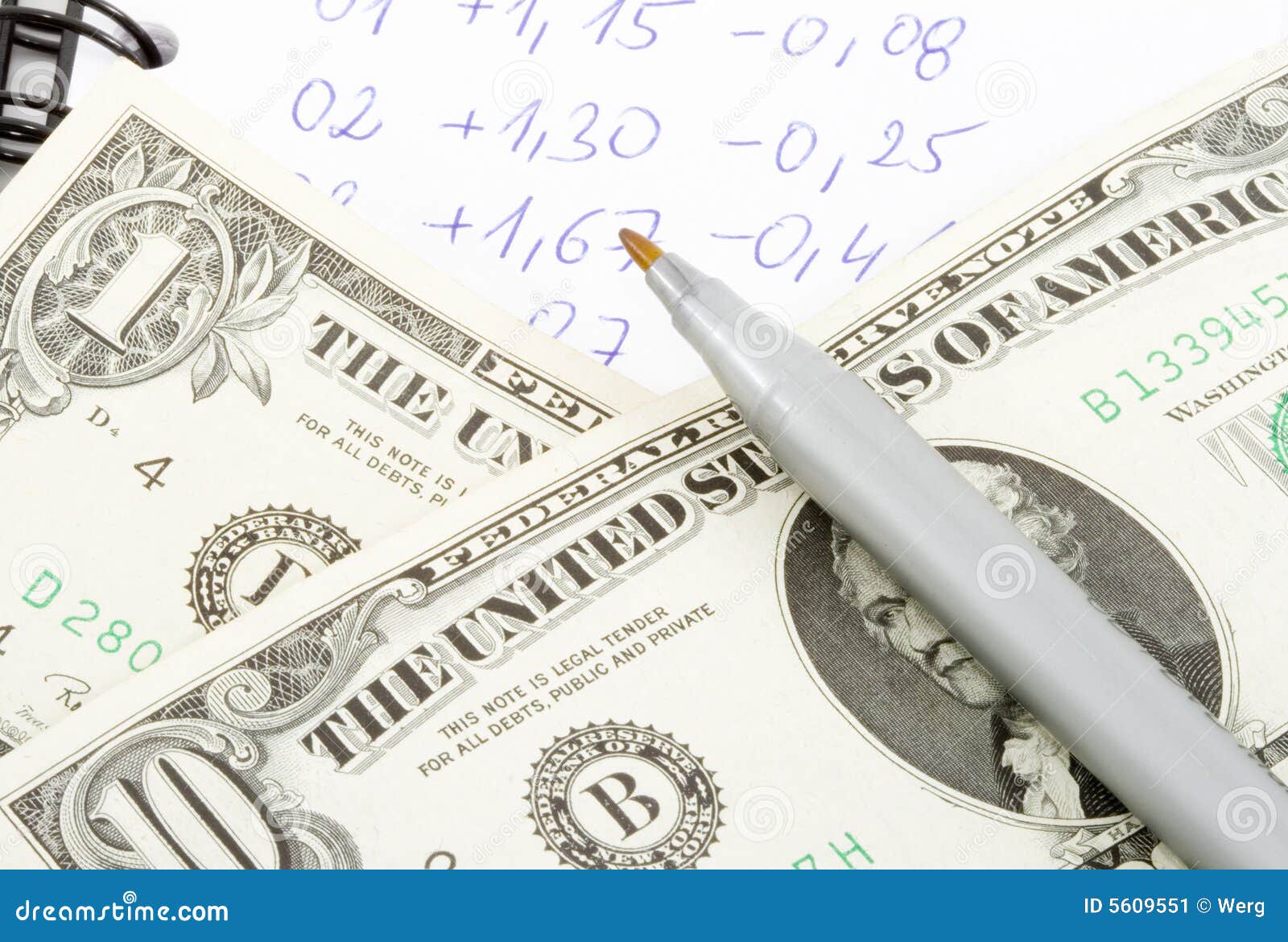 Money Calculations stock image. Image of closeup, finance - 5609551