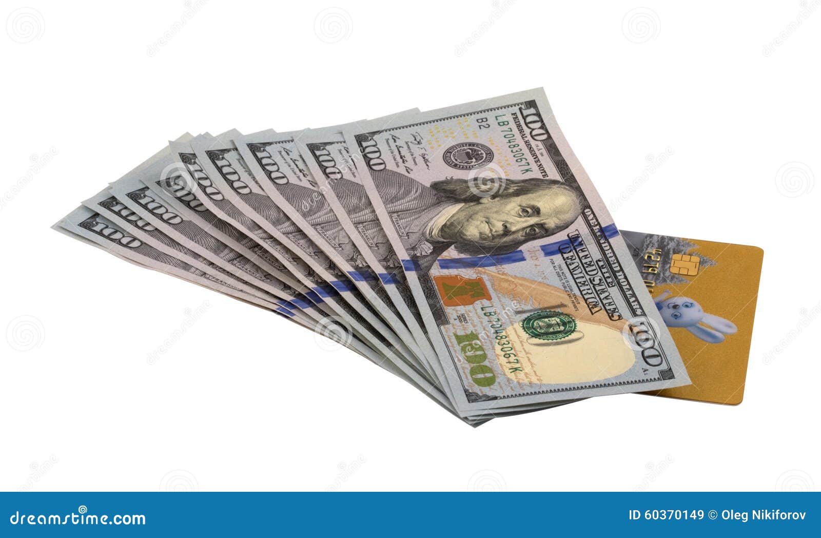 Money and card stock image. Image of loan, inflation - 60370149