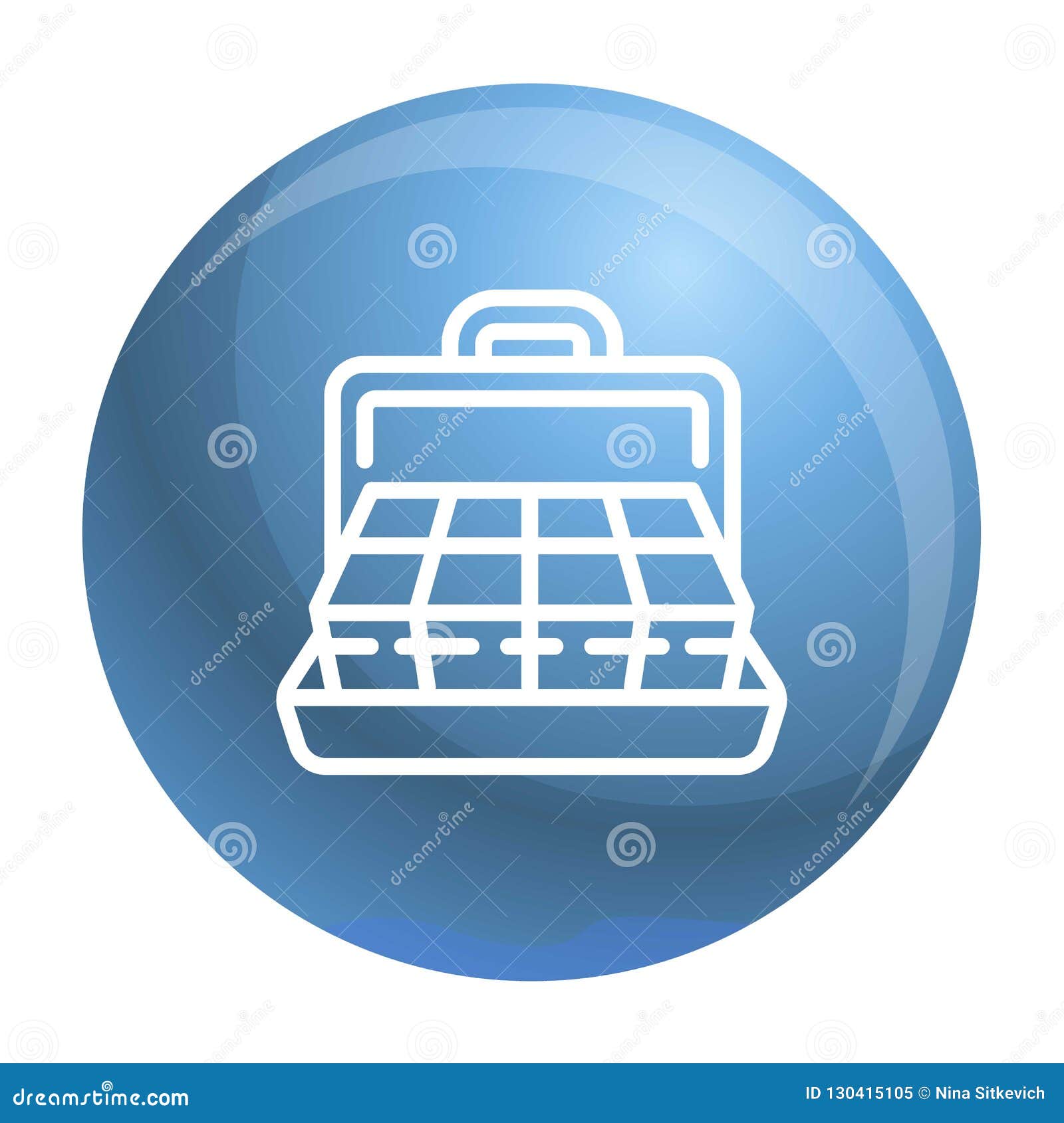 Money Case Icon, Outline Style Stock Vector - Illustration of lock ...