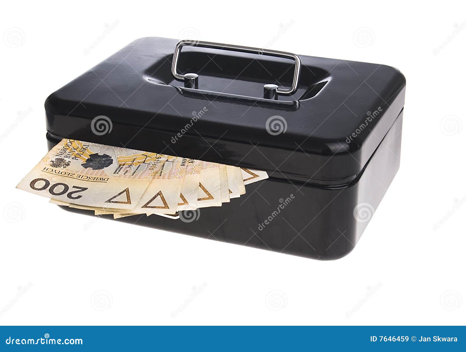 Money in cash box stock image. Image of currency, money - 7646459
