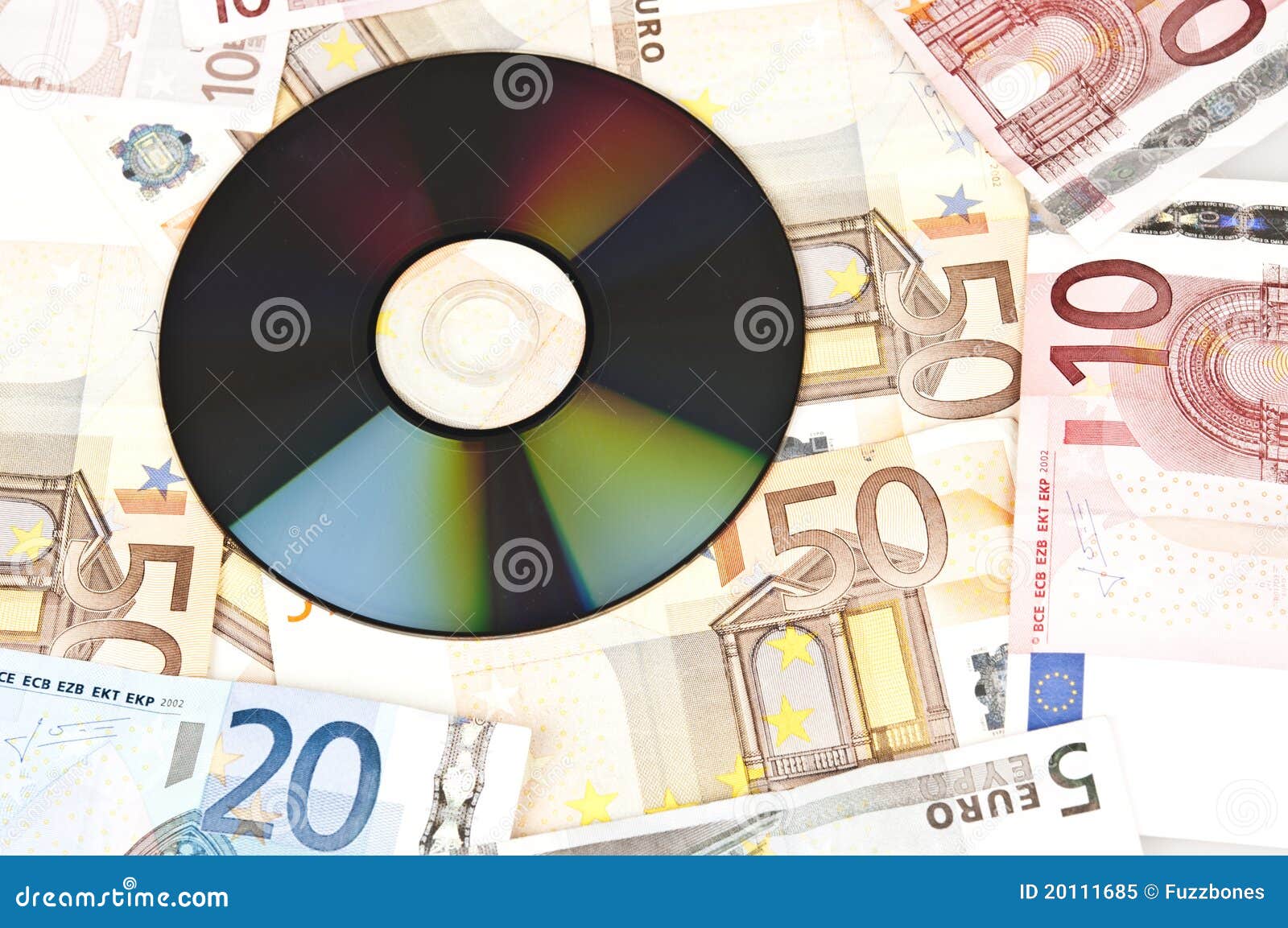 Money and cd stock image. Image of pirate, business, programs - 20111685