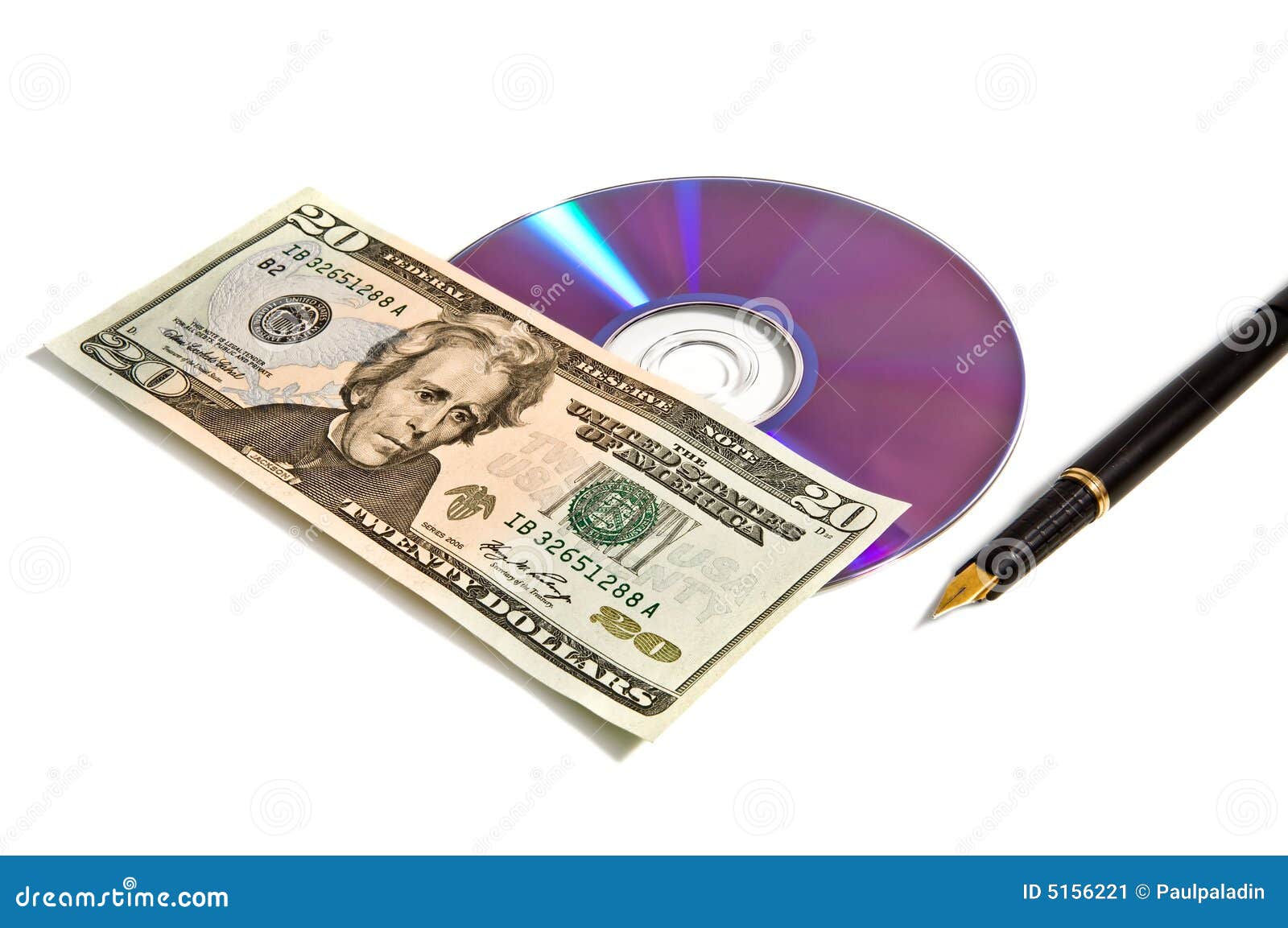 Money and CD stock image. Image of finances, currencies - 5156221