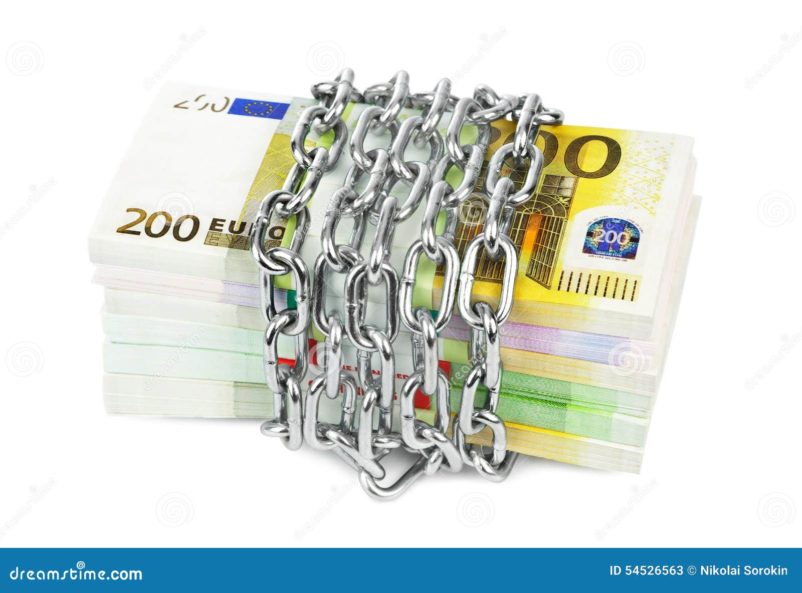 Money and chain stock image. Image of protect, lock, protected - 54526563