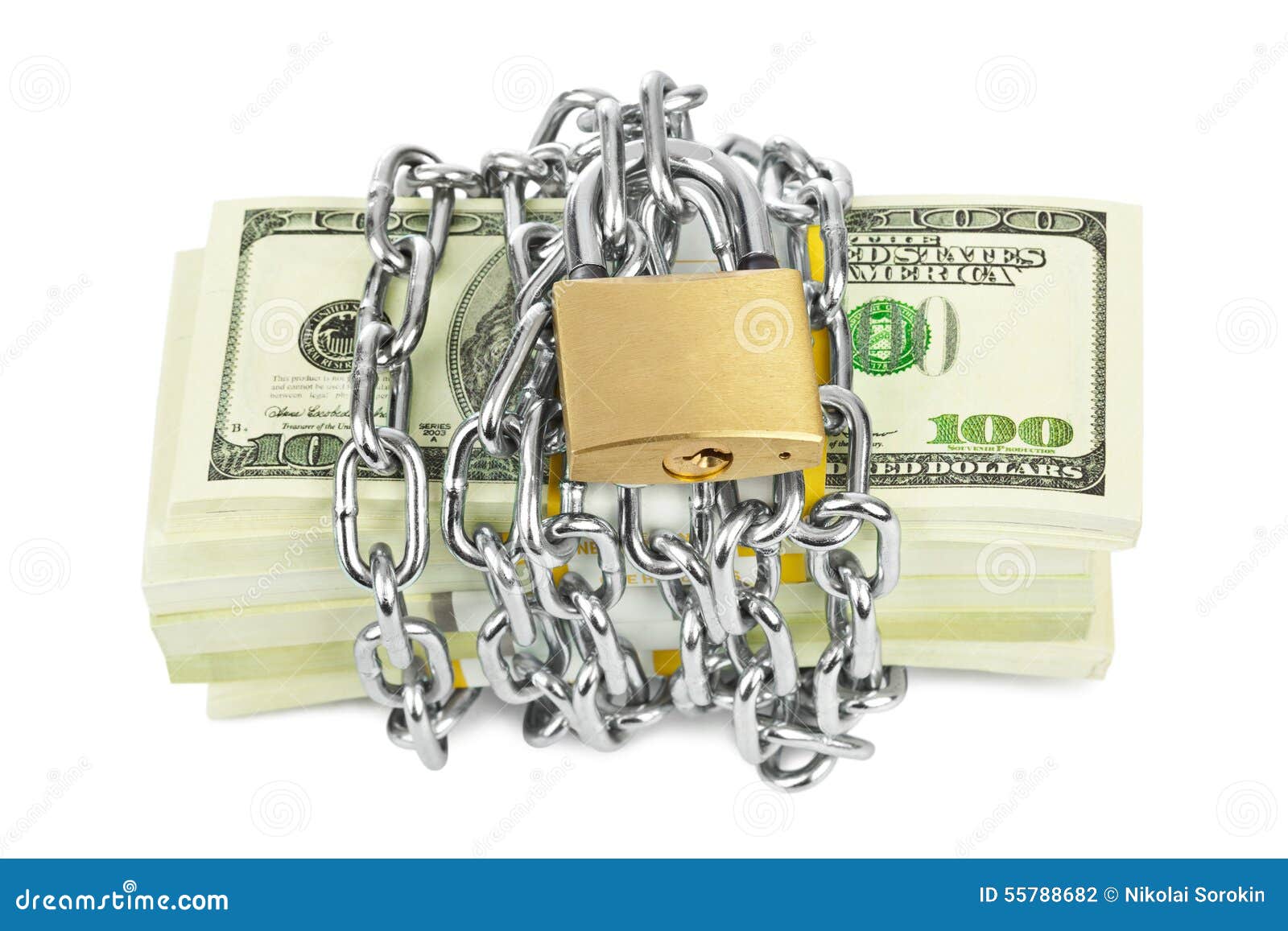 Money and chain stock photo. Image of finances, protect - 55788682