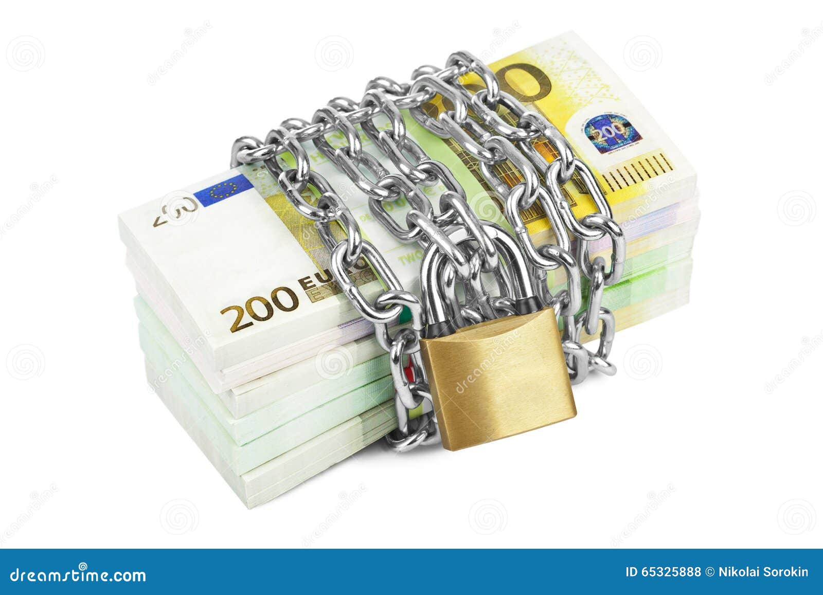Money and chain stock photo. Image of heap, access, crime - 65325888