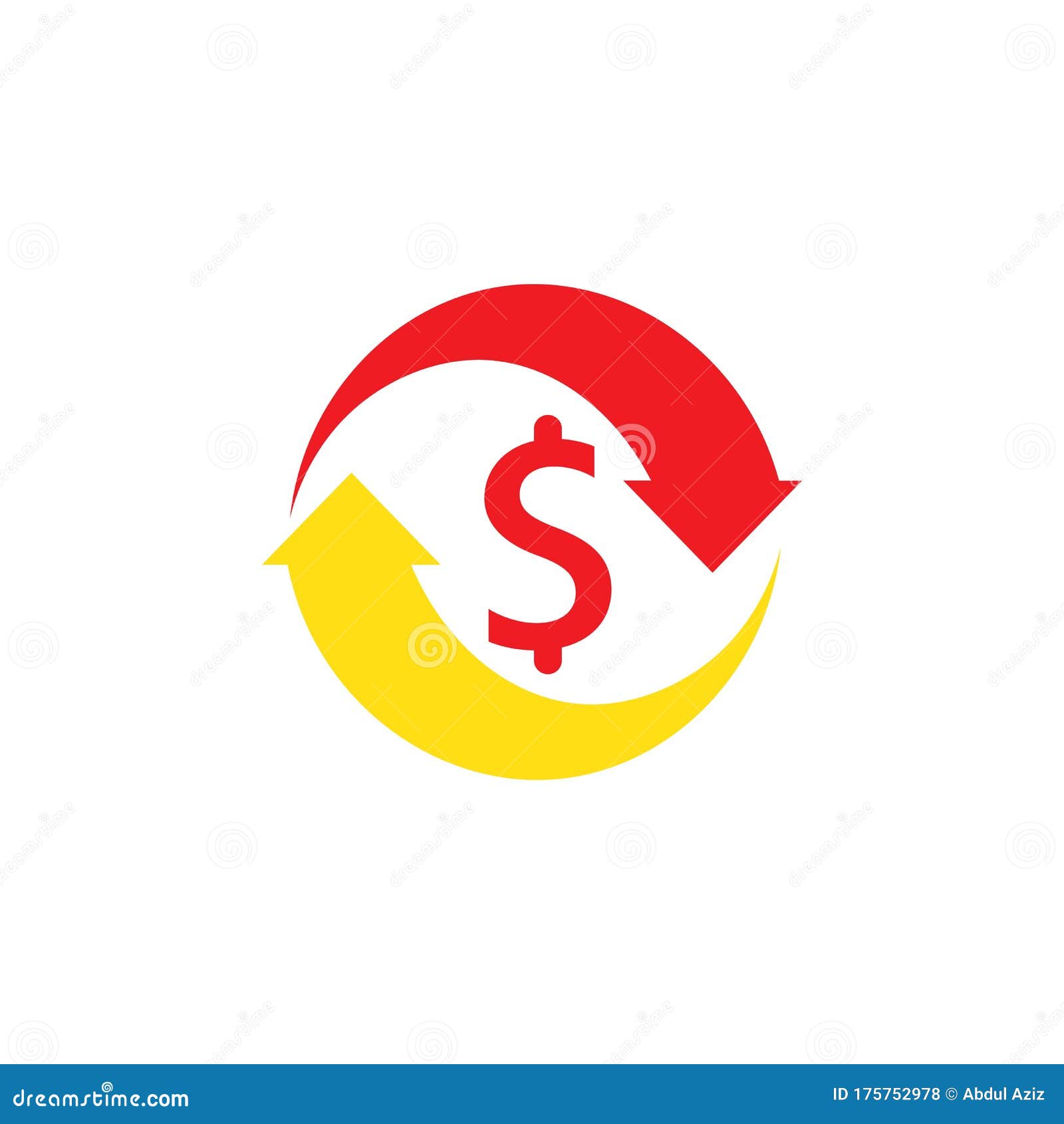 Money Changer Illustration Logo Vector Design Stock Vector ...