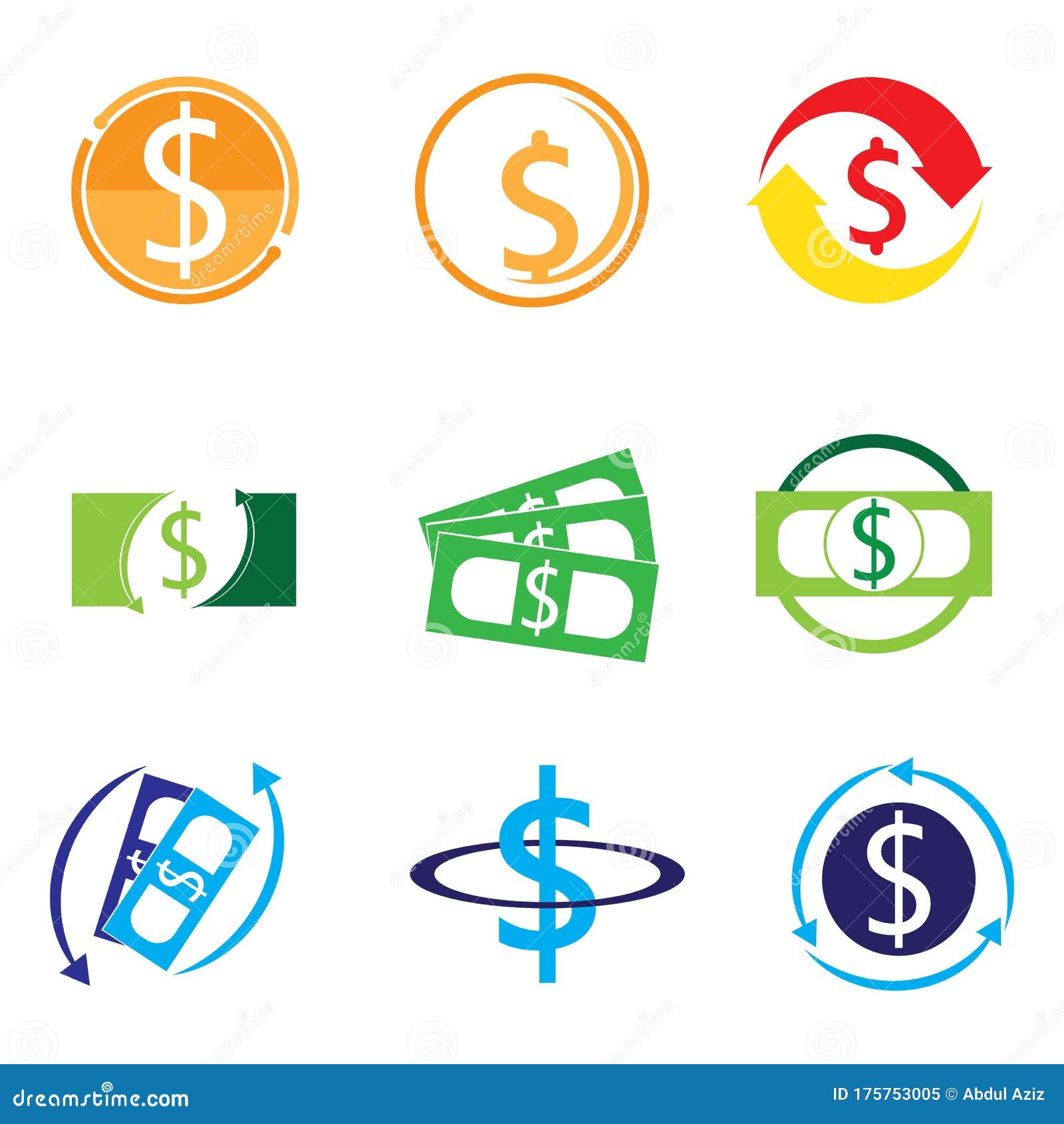 Money Changer Illustration Logo Vector Design Stock Vector ...