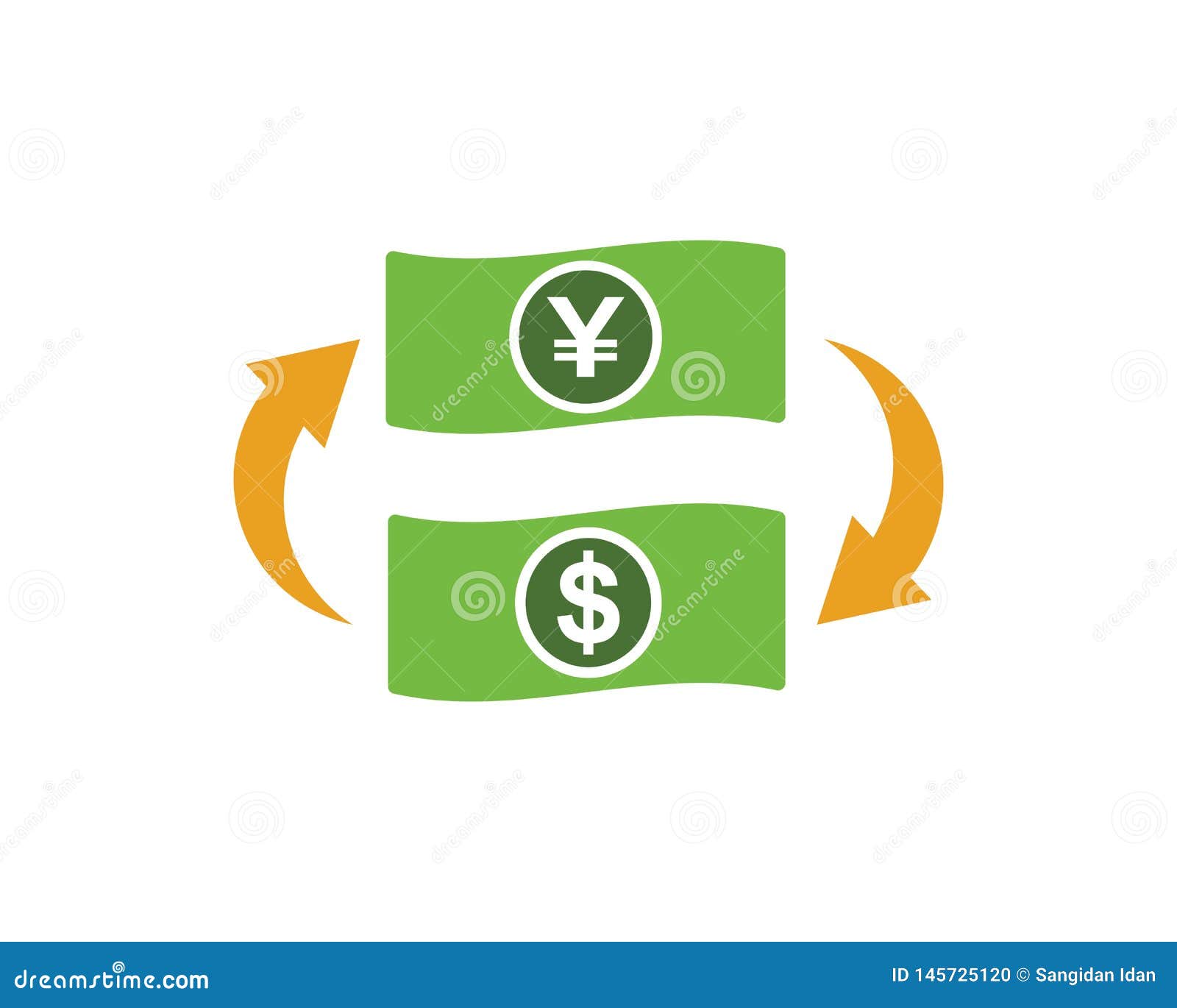 Money Changer Logo Icon Vector Stock Vector - Illustration of finance ...