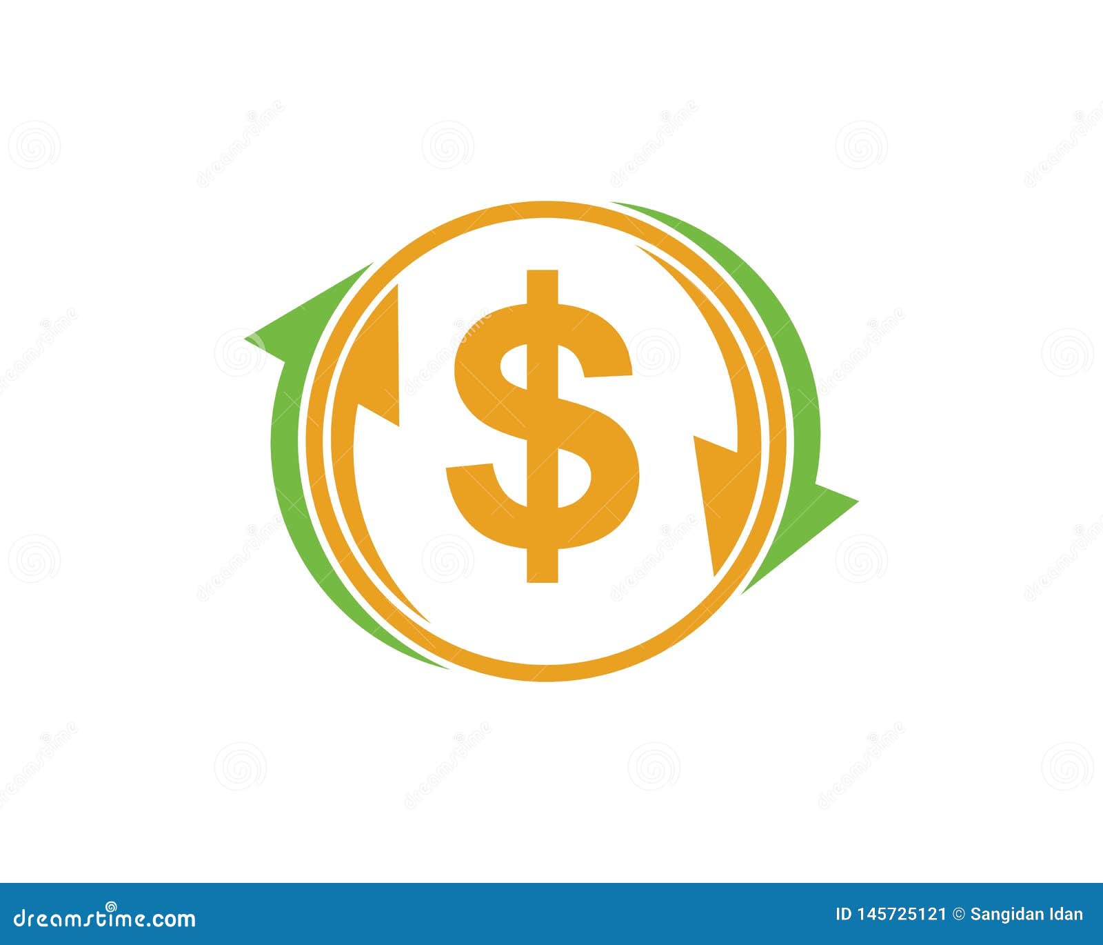 Money Changer Logo Icon Vector Stock Vector - Illustration of success ...