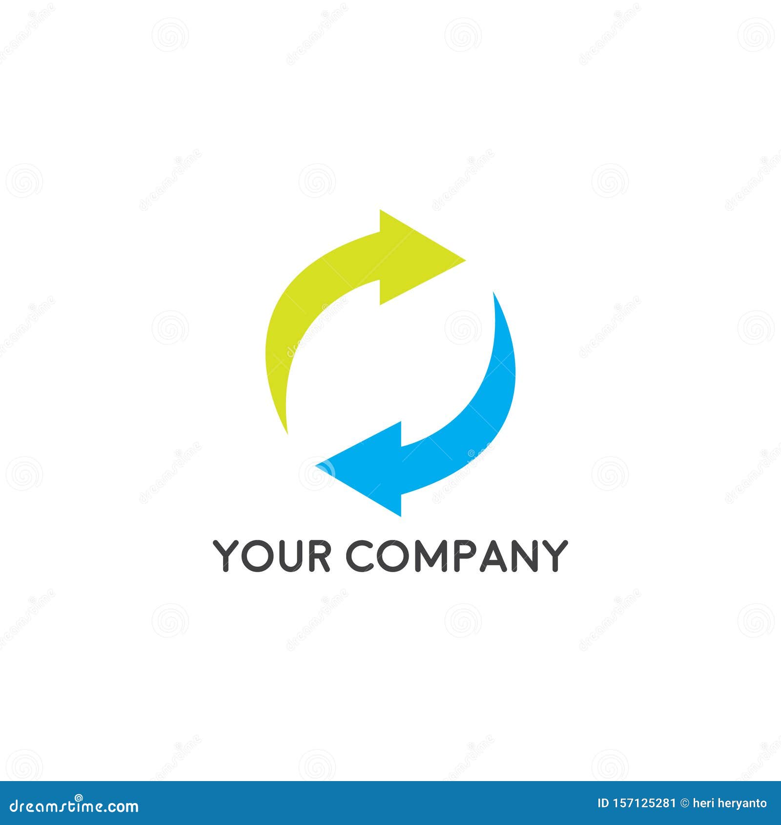 Money Changer Logo Template Design Vector Stock Vector - Illustration ...