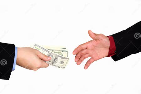 Money changing hands stock photo. Image of isolated, professional ...