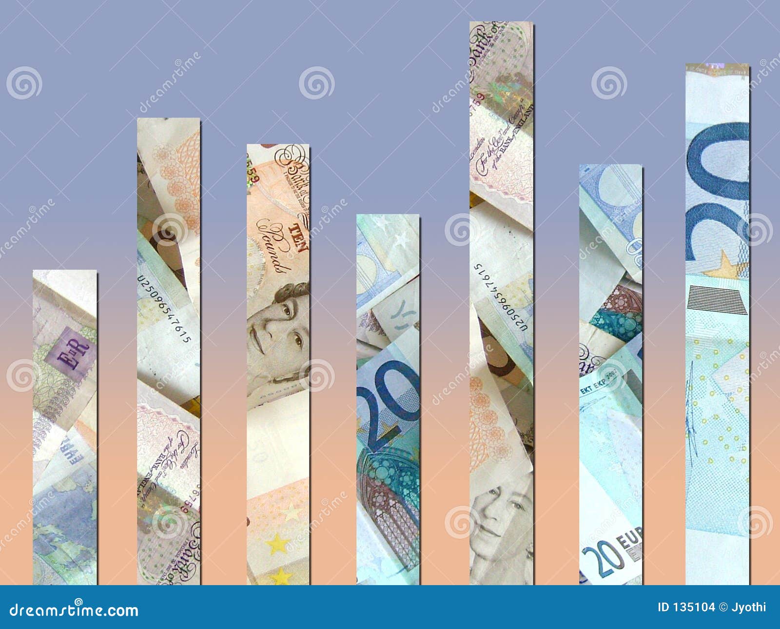 Money chart stock illustration. Illustration of bussiness - 135104