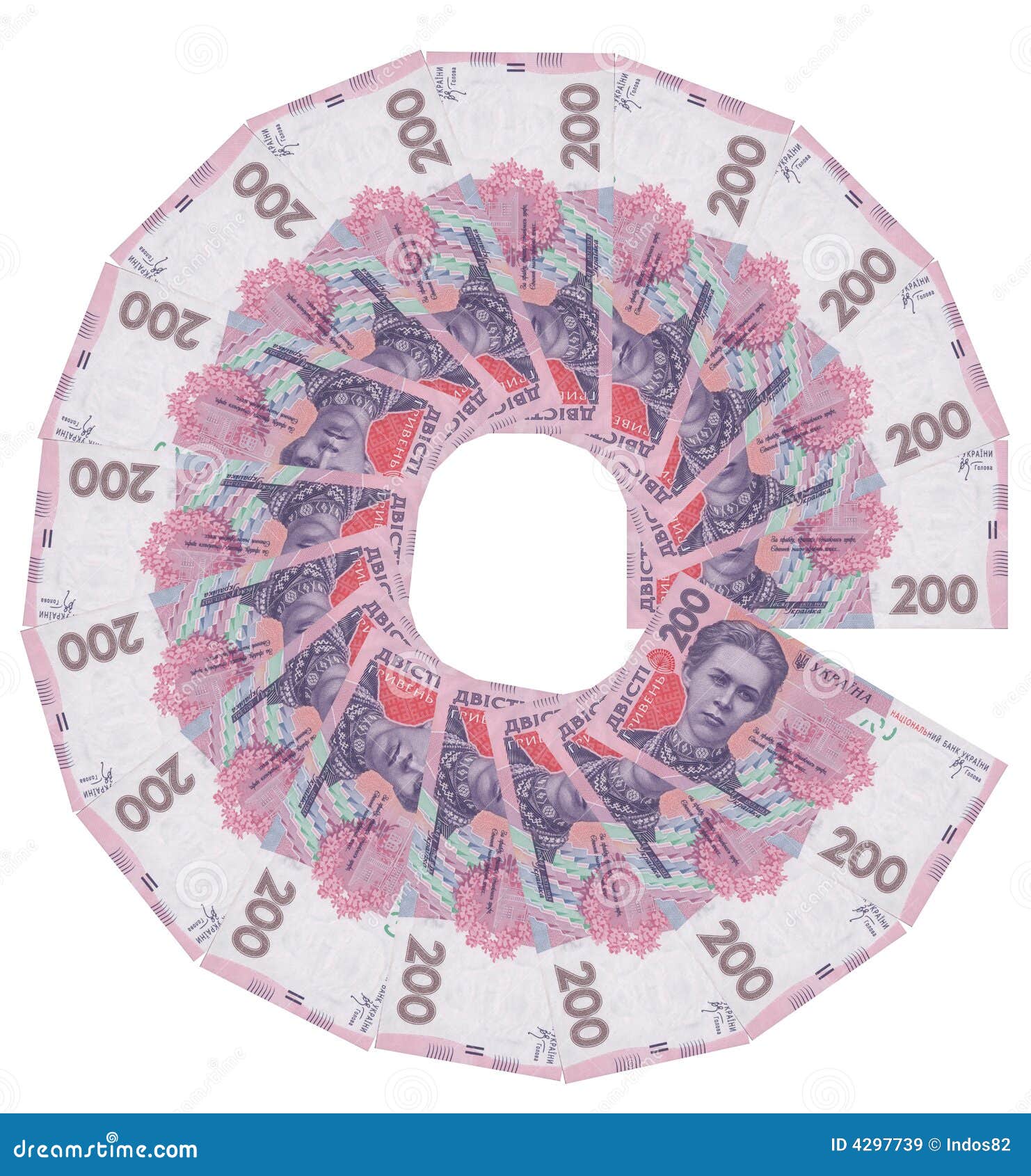 Money circle stock image. Image of banknotes, tender, dosh - 4297739