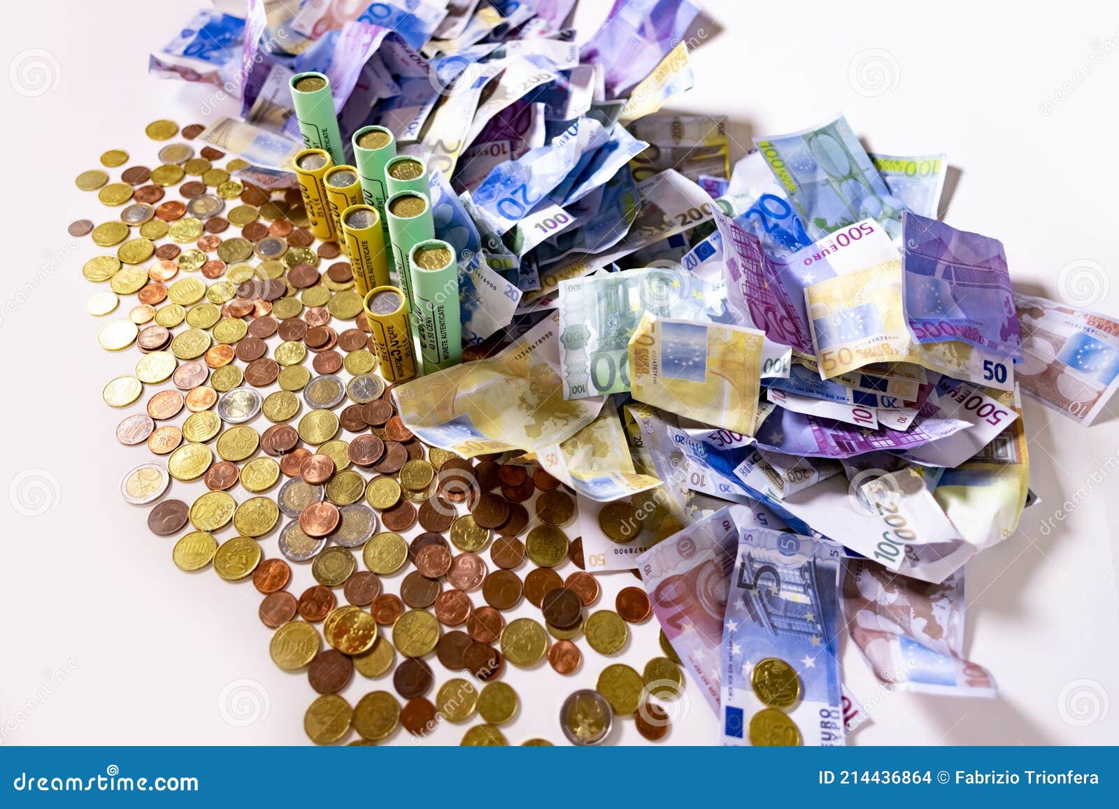Money City: a City Made of Coins and Banknotes #04 Stock Photo - Image ...