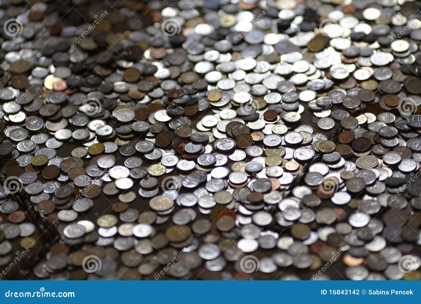 Money coins stock photo. Image of exchange, medium, gold - 16843142