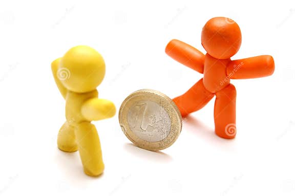 MONEY COMPETITION and RIVALRY Stock Photo - Image of color, money: 1486122