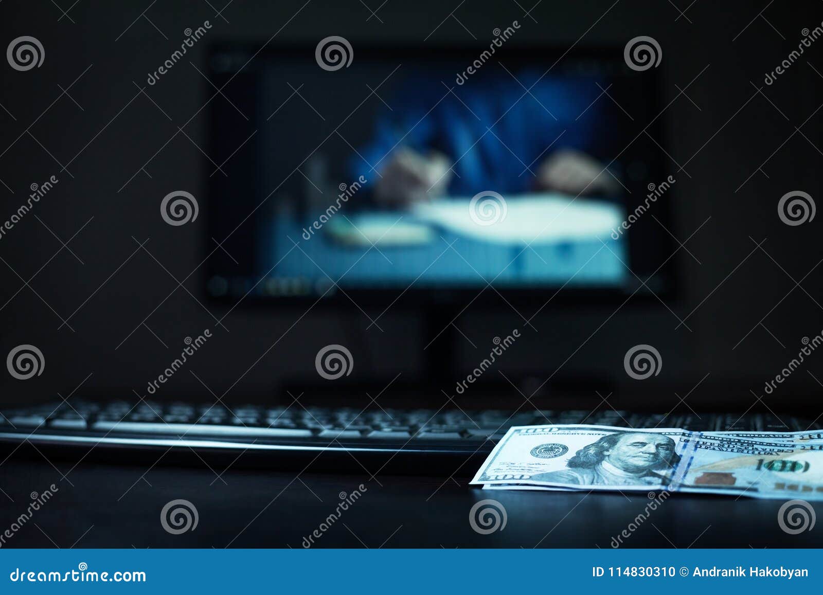 Money and Computer. Business Stock Photo - Image of internet, home ...