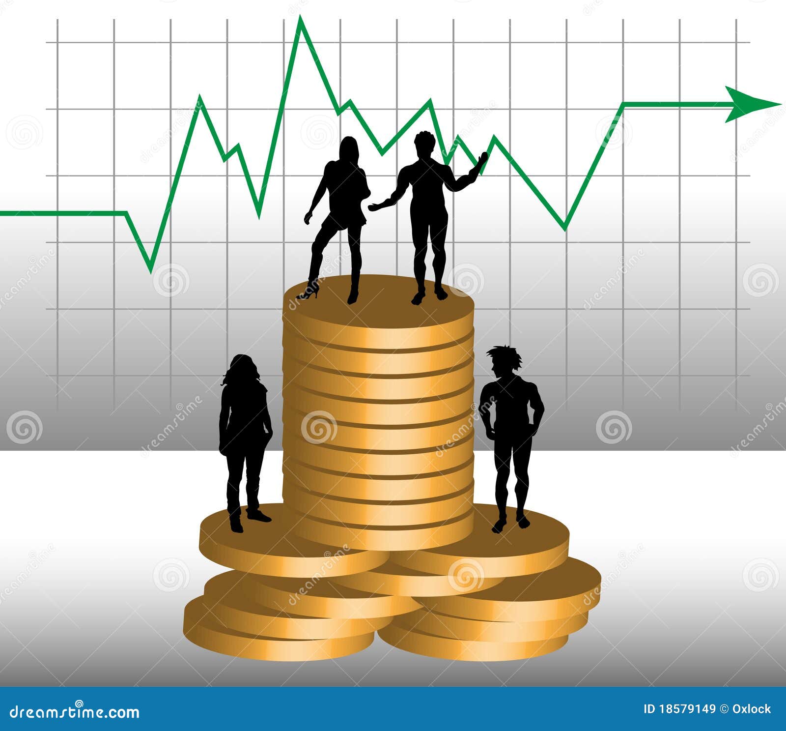 Money concept stock vector. Illustration of idea, bank - 18579149