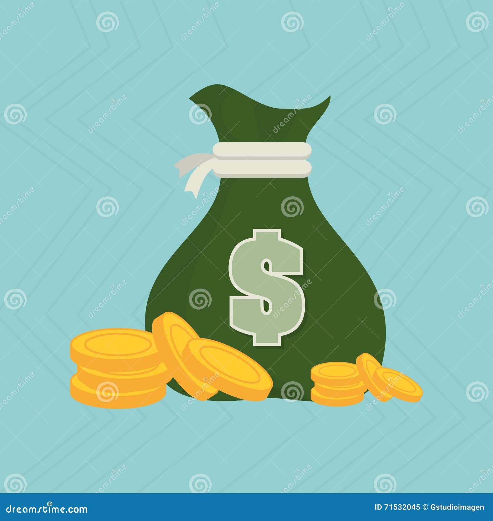 Money concept design stock illustration. Illustration of dollar - 71532045